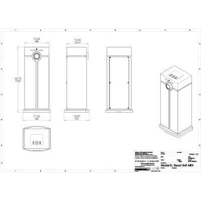 Download Head Unit Processor technical drawings - Steinway Lyngdorf