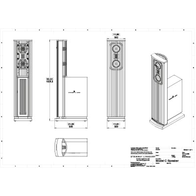 Download Model C technical drawings (2008-2024) - Steinway Lyngdorf